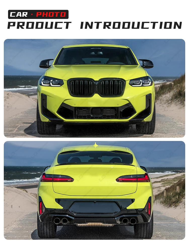 BMW X4 G02 Body Kit - Upgrade to X4M Style 2022-2023