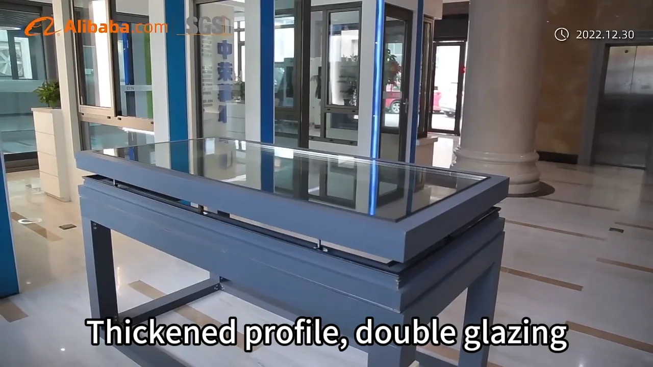 Zonron Modern Electric Sunroof Aluminum Laminated Glass Skylight Roof ...