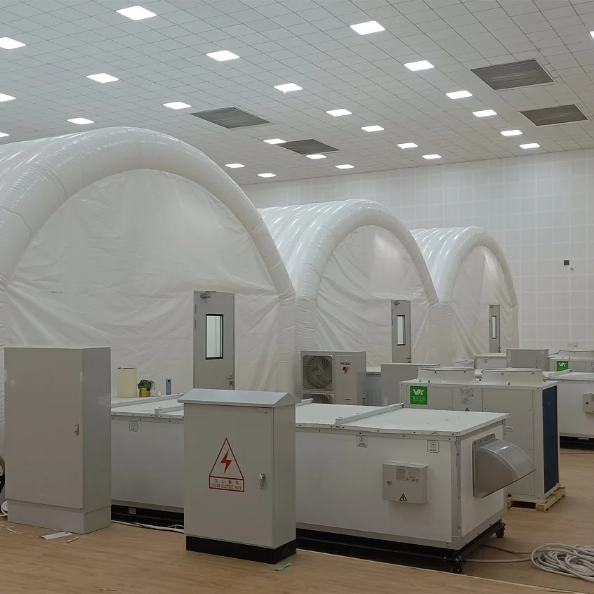 Inflatable Membrane Mobile Cabin Hospital Air Rib Membrane Conference ...