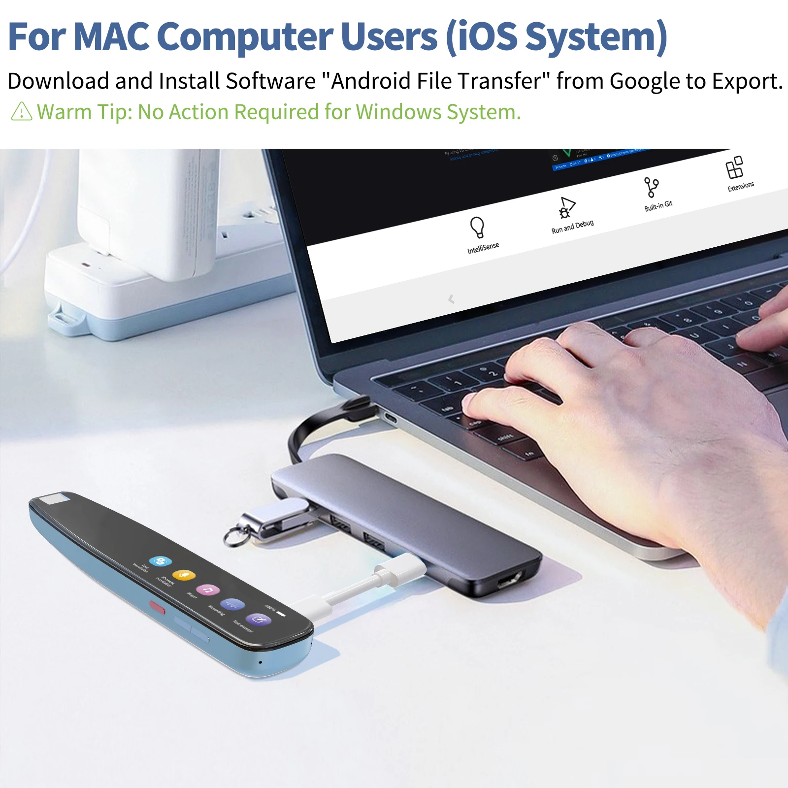 112 Languages Scan Translator Pen - Precision & Intelligence