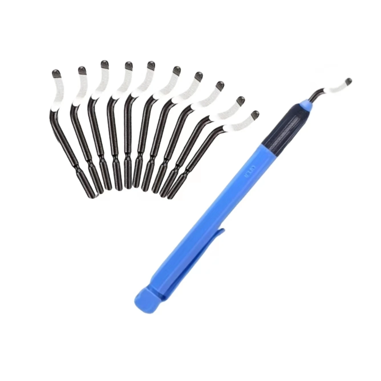 Deburring Manual Chamfering Tool Plastic Handle Rotating Deburring Tool ...