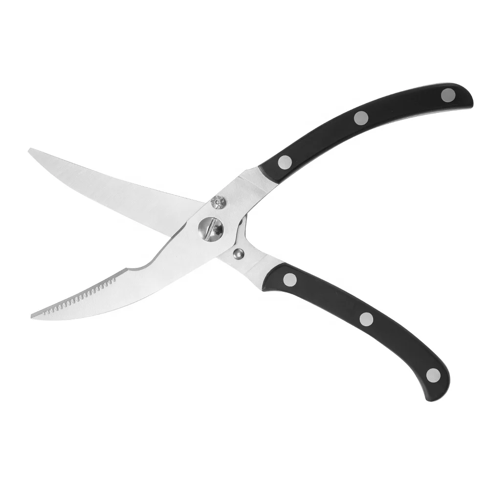 Heavy Duty Ergonomic Design 9.8" Stainless Steel Blade Polished POM ...