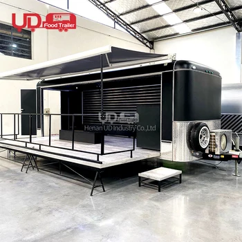 Us Standard Mobile Bar Trailers Multi-function Food Boutique Cinema ...