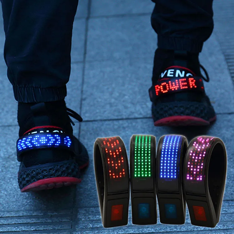 USB Rechargeable Flashing Safety Warning Led Shoe Clip Light for Night ...