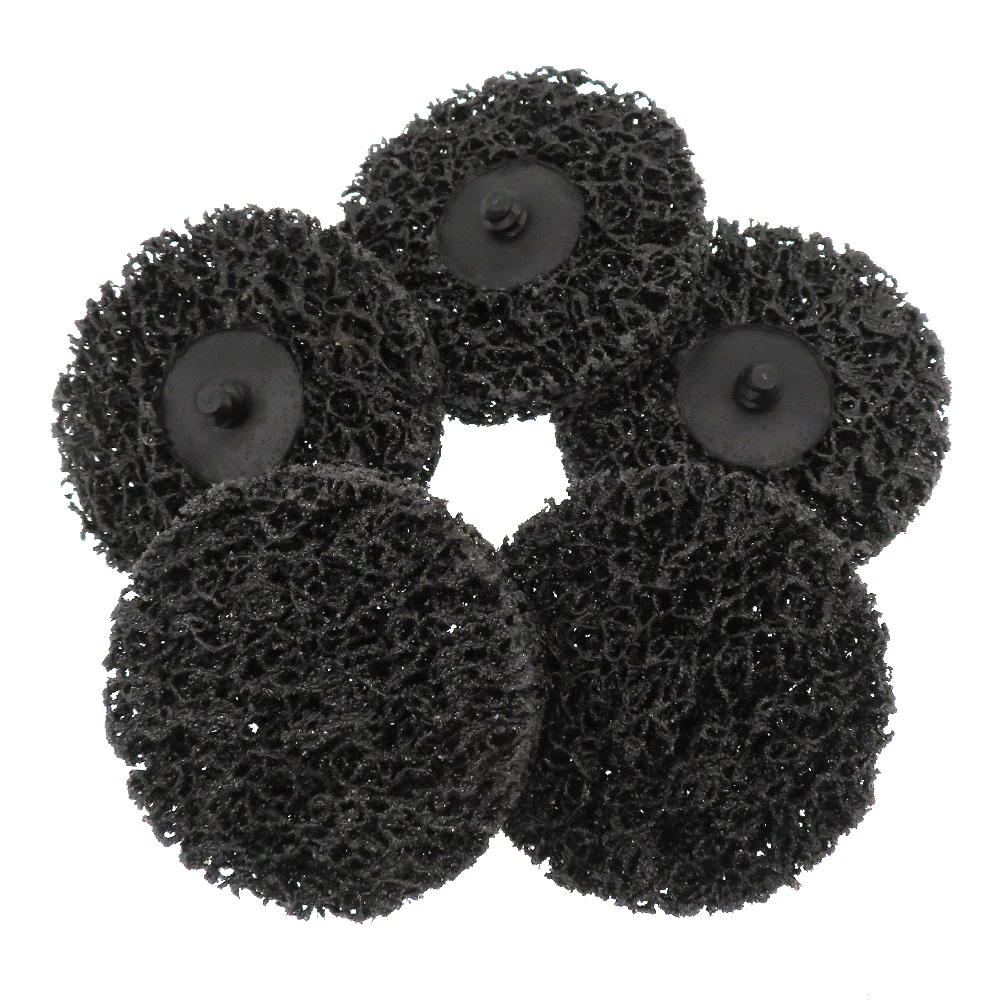 2inch 50mm Quick Change Roll Lock Black Abrasive Disc TR