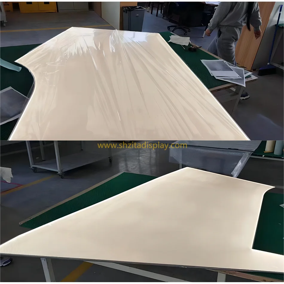 げたり A0超薄型調光可能ledパネルバックライト付きアクリルパネルライトシートlededgelit Pmma Rgbledパネル - Buy ...