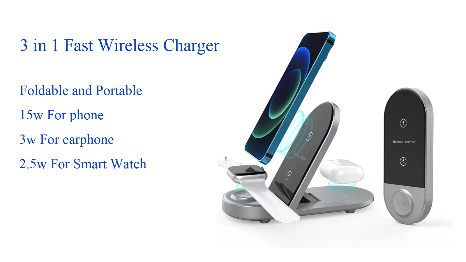 Universal Desk Multi Function Portable Foldable Phone Fast Charging ...
