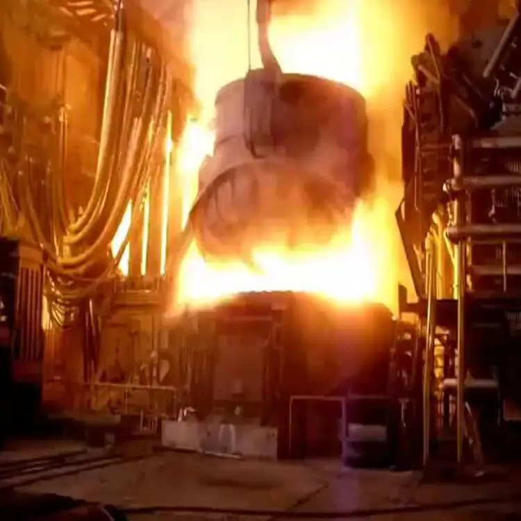 1 Ton Industrial Electric Arc Furnace for Cast-Iron Scrap Heat ...