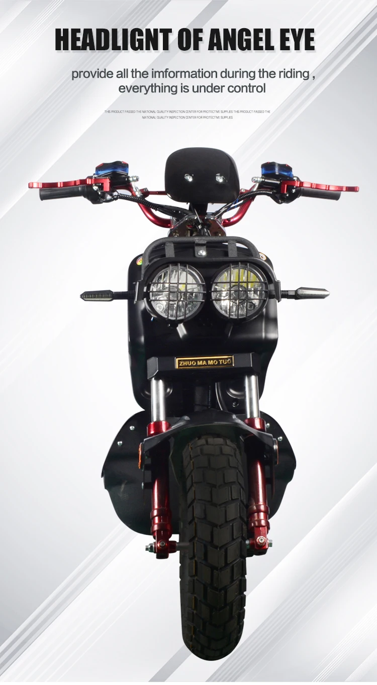 Eec Electric Scooter Zuma Turkey Style 72v Qs Motor Coc Registered In ...