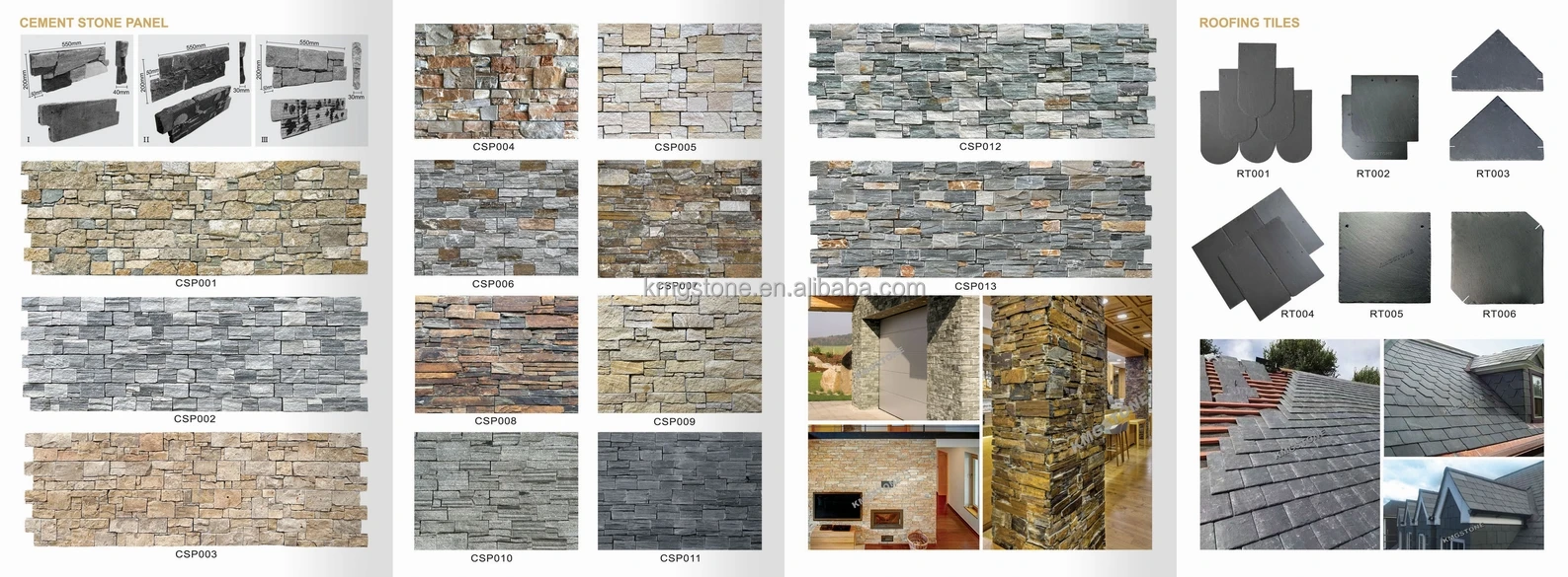 Modern Villa Design Natural Stone Wall Cladding Free Form Misty Grey ...