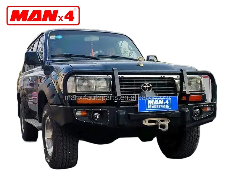 Manx4 Steel Front Bumper Bull Bar for Toyota Land Cruiser LC80