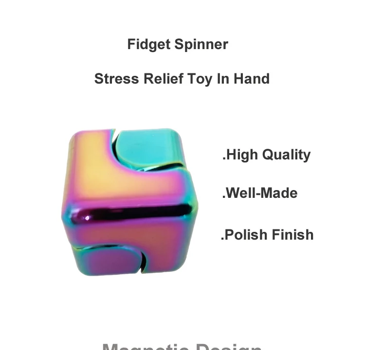 Mini Anti Anxiety Focusing Stress Relief Metal Fidget Spinner