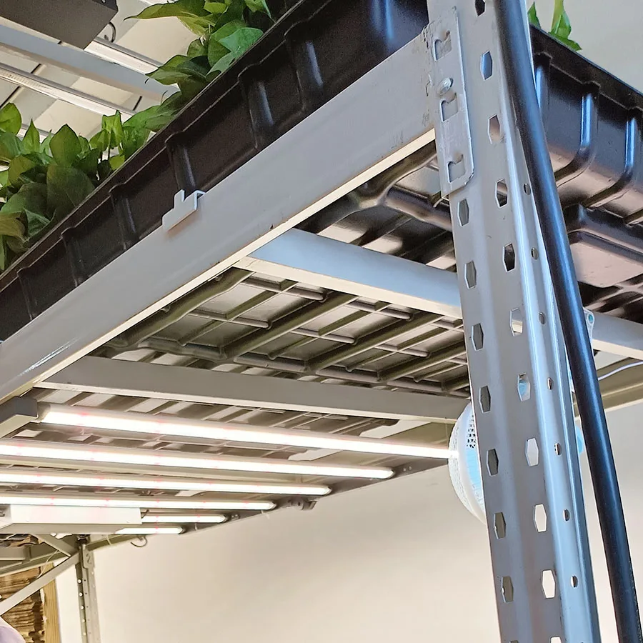 Hydroponics System Vertical Plants Stand Planter Shelf Flower Pot Racks ...