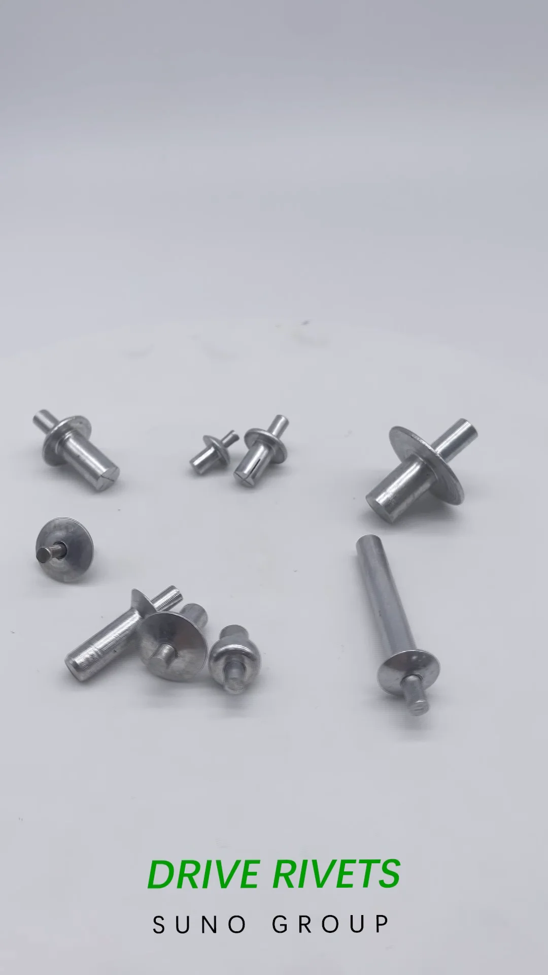 China Manufacturers Aluminium Carbon Steel Flat Dome Head Drive Pin ...