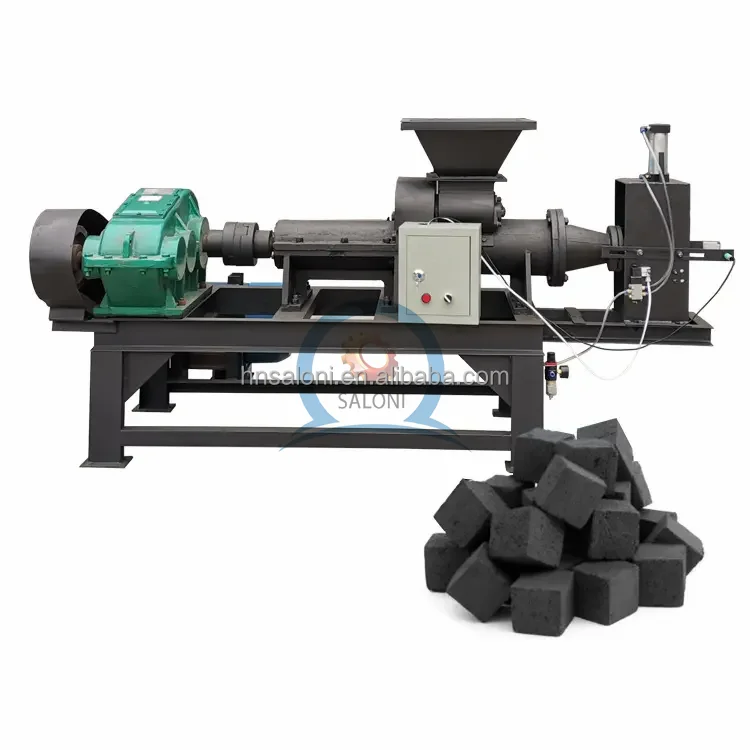 Bamboo Coconut Shell Coal Charcoal Powder Briquette Making Machine ...
