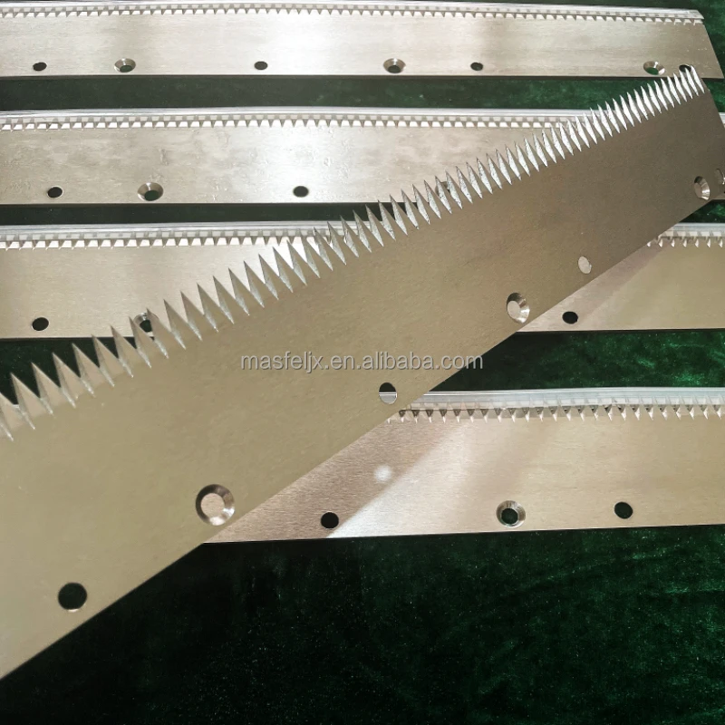 Non-standard Blade Circular Long Plastic Food Cutting Toothed Blades ...