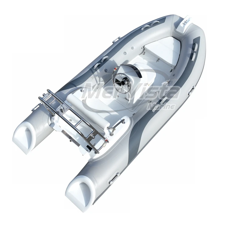 13ft Orca Hypalon High Speed Fiberglass Hull Rib 390 Inflatable Boat ...