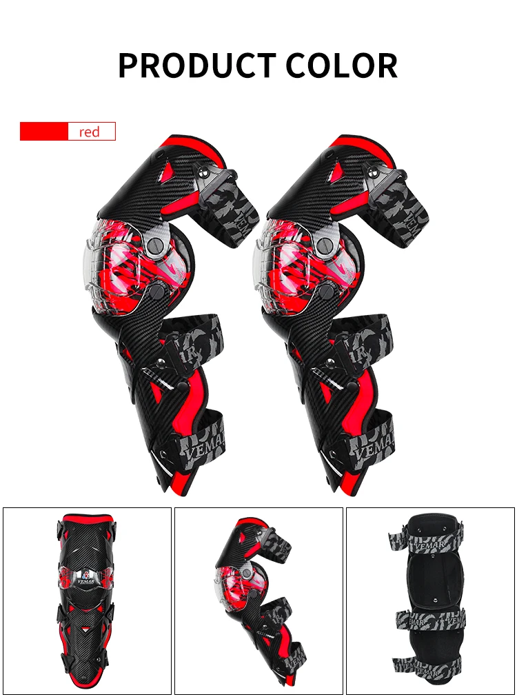 Vemar Riding Protective Gear Knee Pads And Elbow Pads Motorcycle Off Road Unisex Motorcycle Knee ...