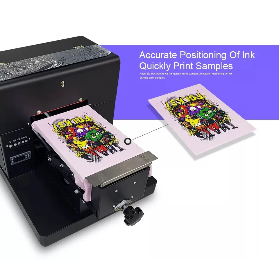 A4 DTG Printer Direct to T-shirt Printing Machine Large Format Printer ...