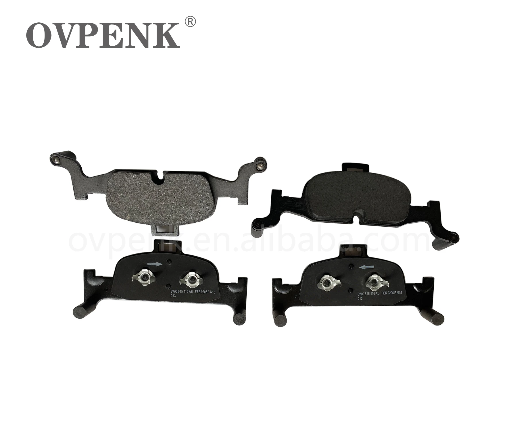 Auto parts brake disk Brake pad D1897 8W0698151L for AUDI A4 Allroad ...