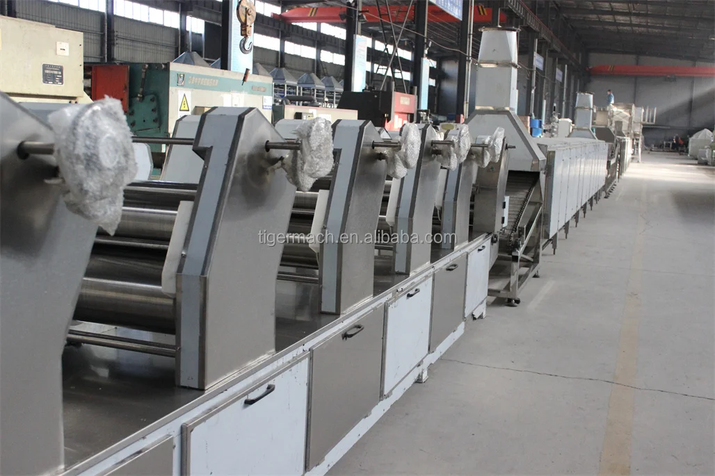 Fried Instant Noodles Production Line Full Automatic Instant Fried ...