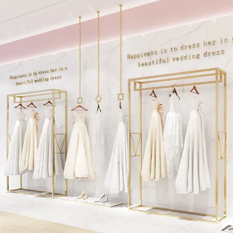 Hot Sale Fashion Wedding Dress Shop Display Furniture Wedding Dress ...