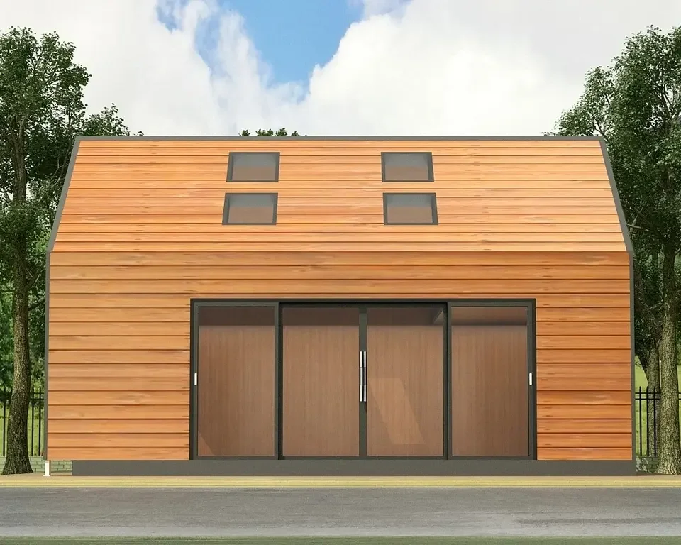 Container House Luxury 40ft Cheap Prefab Double Storey Container A ...