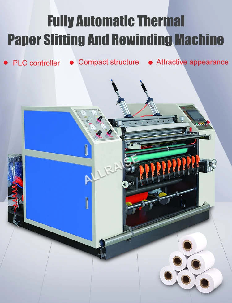 Cash Register Taxi Thermal Paper Slitter Rewinder - Easy Operate