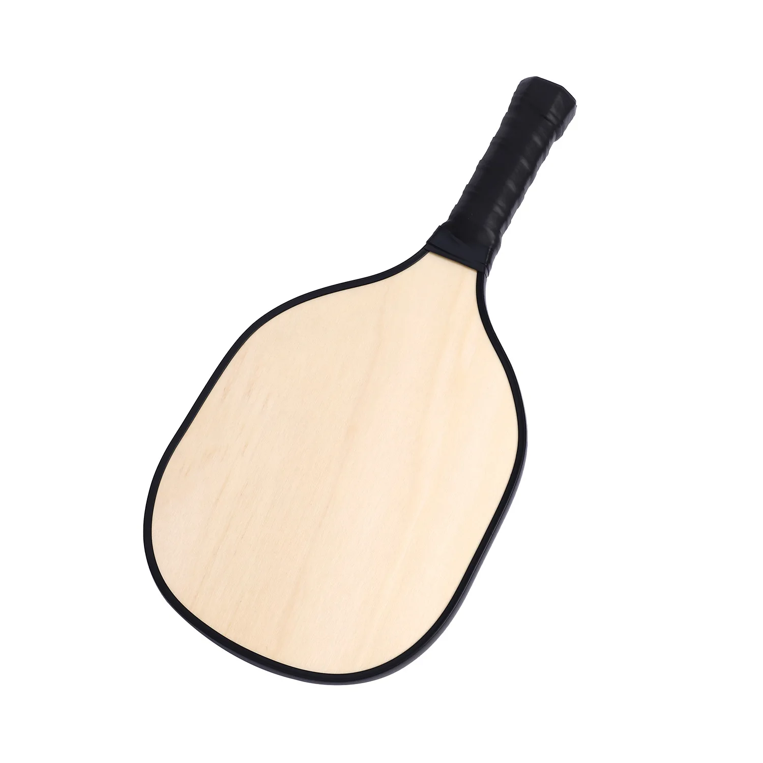 Wood Color Single Pickle Racket Eco-friendly with a Wrapped Edge ...