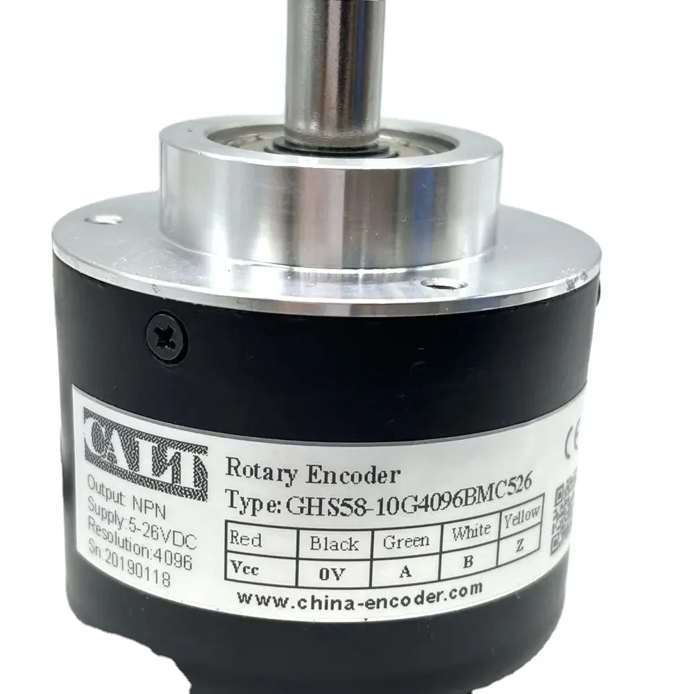 10mm Solid Shaft Encoder - 1024 PPR Incremental Rotary