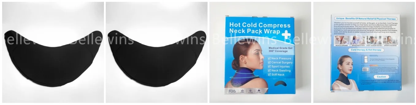 Bellewins Custom Cooling Wrap Gel Cool Neck Pad Hot Cold Compress Neck ...