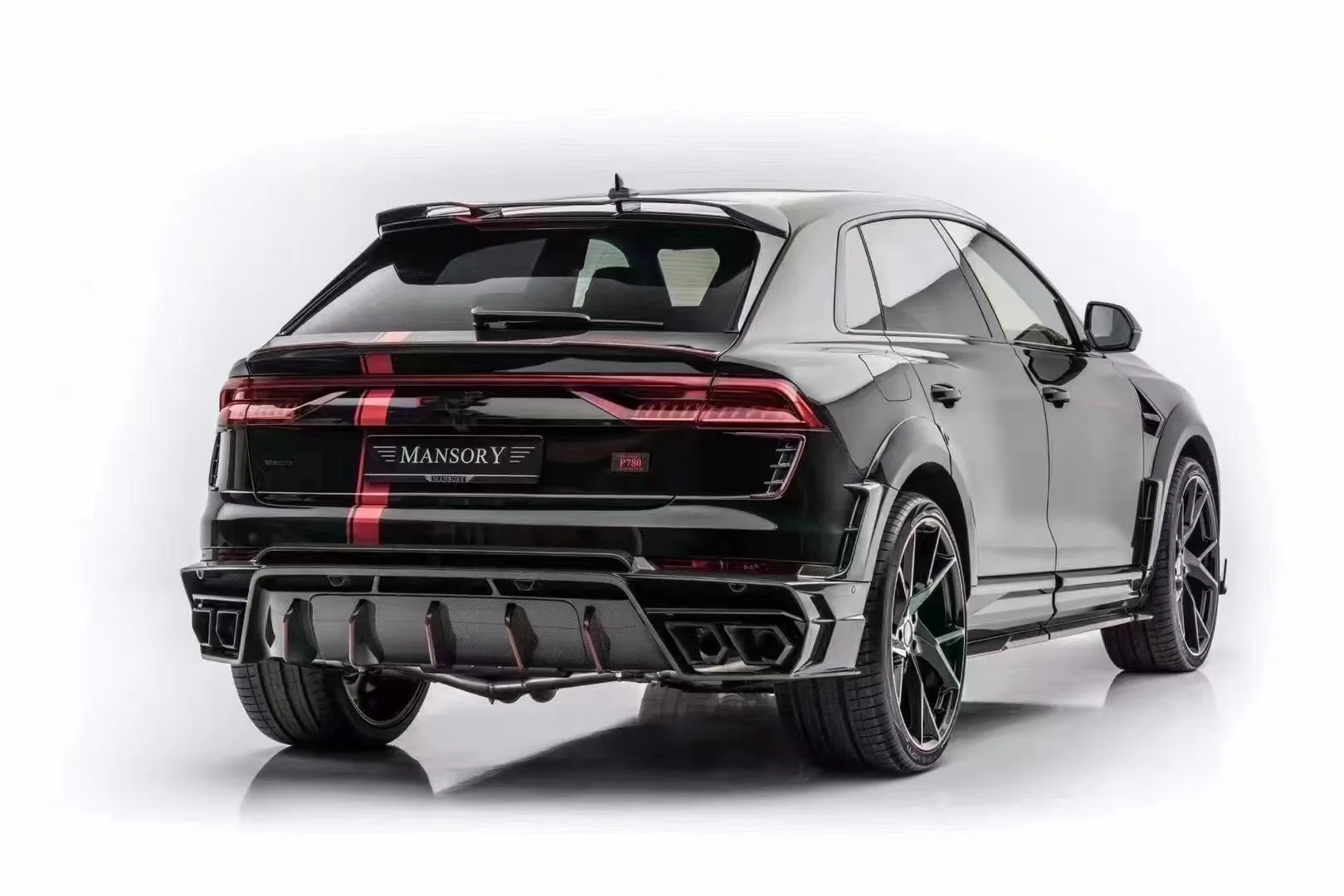 For Audi Q8 Rsq8 Wide-body Kit Q8 Rsq8 Upgraded Msy Style Front And ...