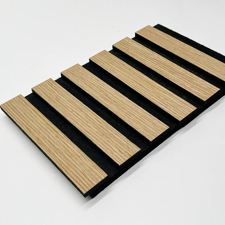 Acoustic Fluted MDF Wall Panels with PET Felt - Modern & Stylish