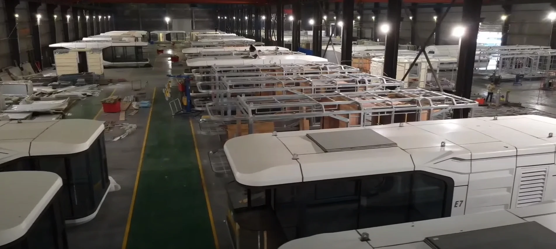 Luxury Eco Prefab Outdoor Space Capsule Home 2 Bedrooms With Kitchen ...