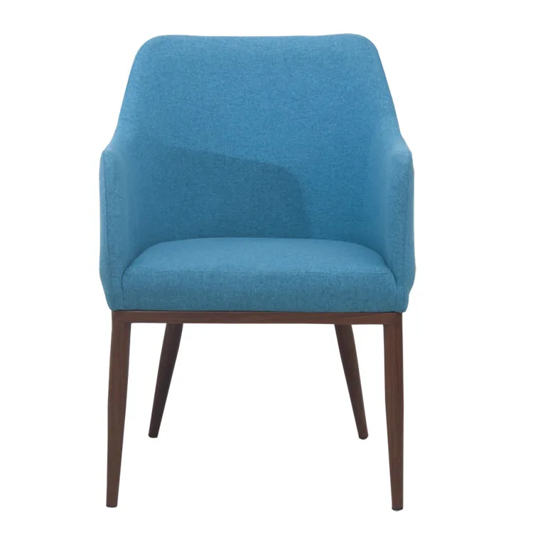 Modern Dining Chair Pink Velvet Upholstered Armchair Shell Chair Accent ...