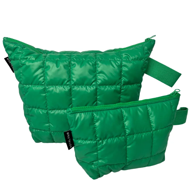 Wholesale Custom Color Quilted Puffer Makeup Bag Personalized Portable ...
