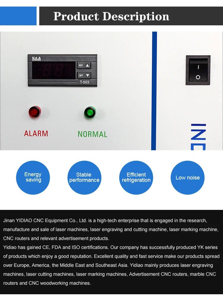 CW 5000 Water-Cooled Chiller for CO2 Laser Machines | Efficient Cooling ...