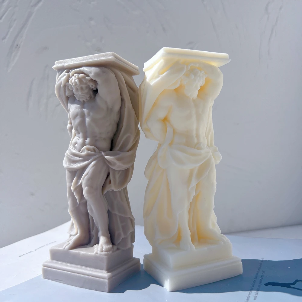 Atlanta Statue Silicone Mold - DIY Eco Friendly Candle Mould