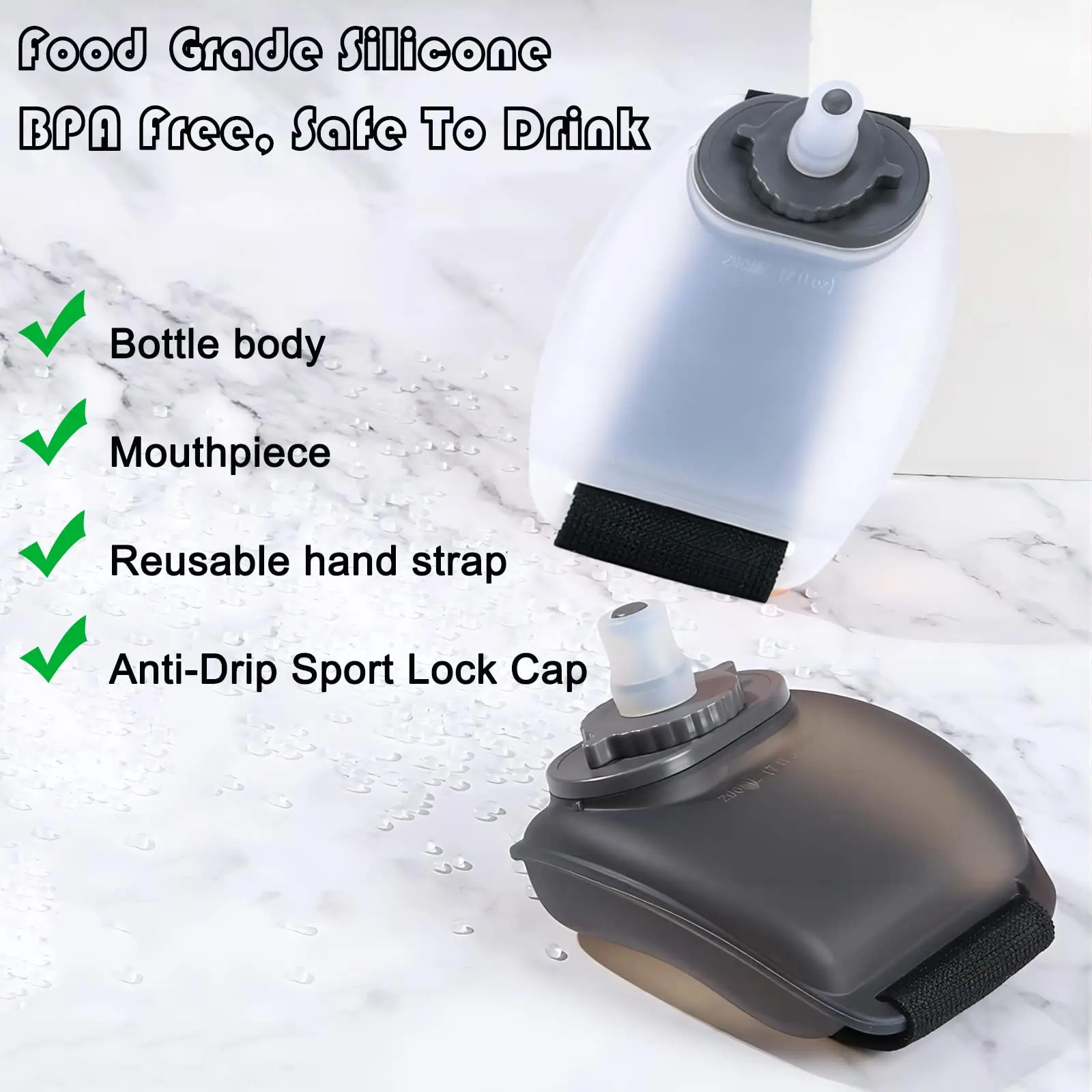 2023 New Product Adjustable And Wearable Handsfree Silicone Portable ...