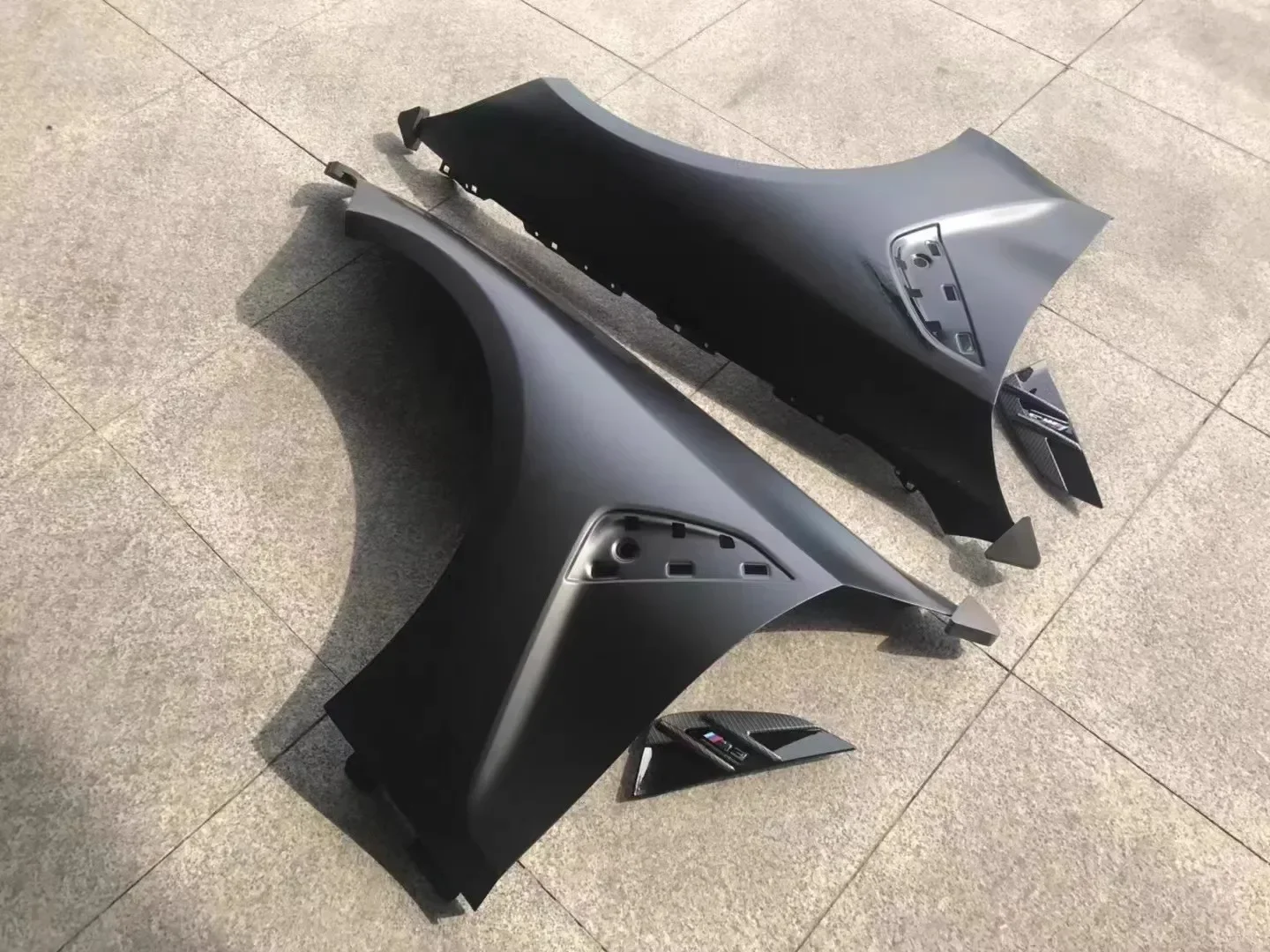 Front Rear Headlight Fender Side Skirt Engine Hood Grill Mask Assembly ...