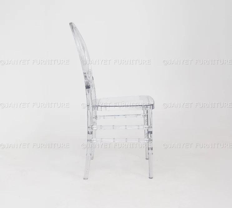 Wholesale Stacking Wedding Event Acrylic Resin Phoenix Chairs