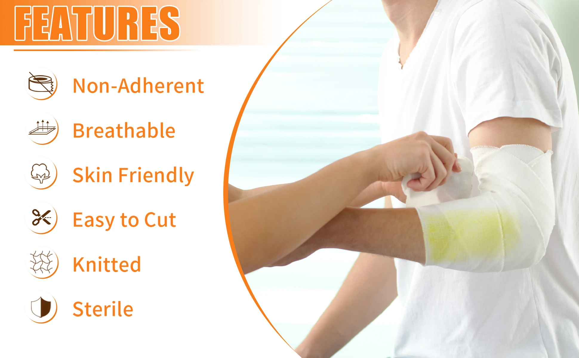 Xeroform Wound Dressing Petrolatum Dressing 5*5cm CE 100% Cotton ...