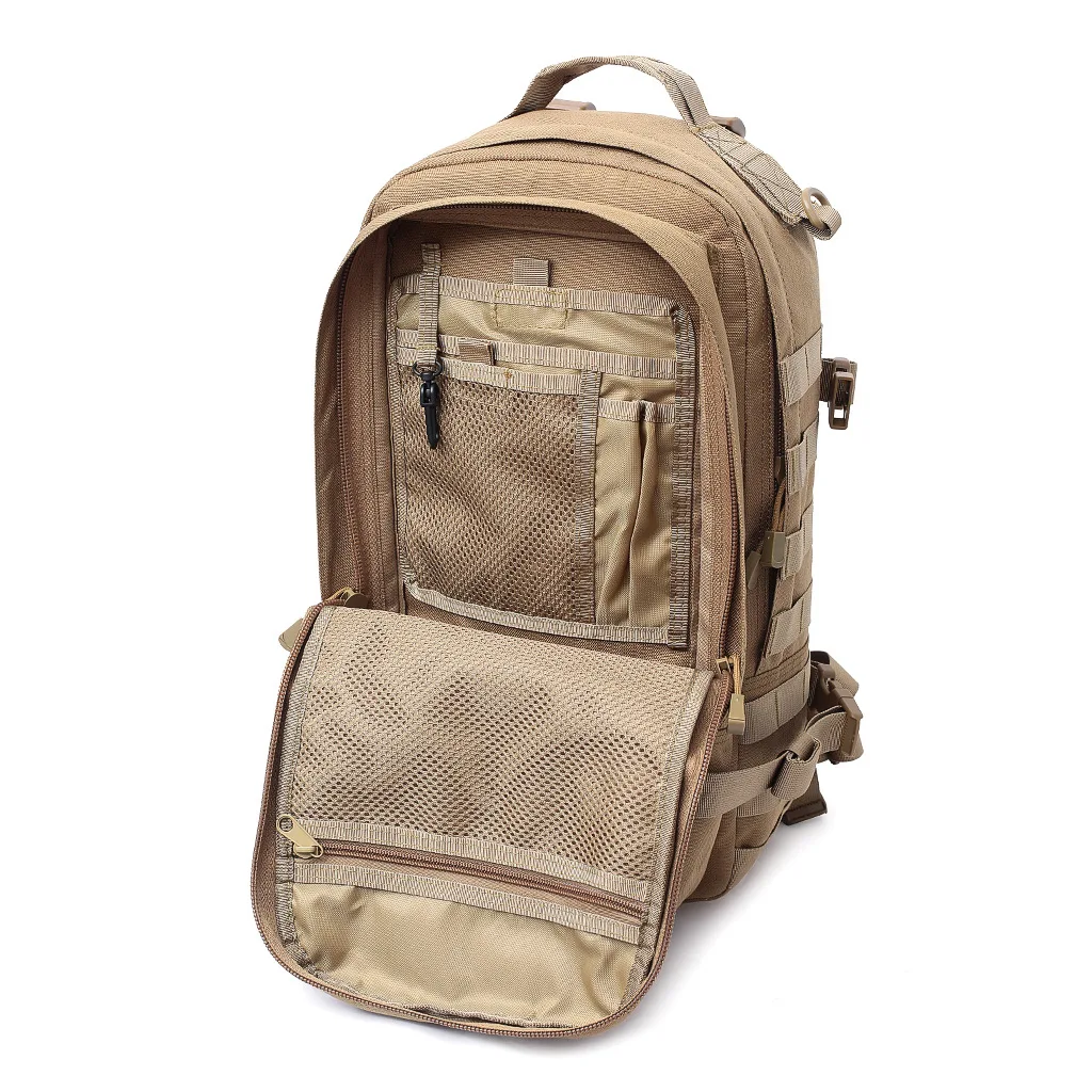 Tactical Molle Backpack Hiking Bag Tactical Backpack 600d Polyester ...
