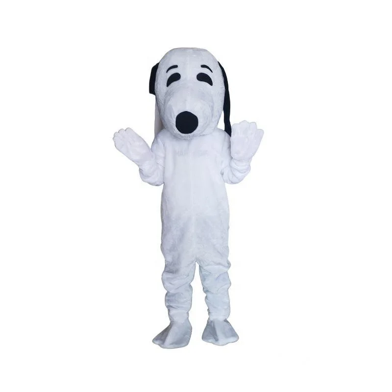 Snoopy Dog Mascot Costume Foam Head Cosplay Party Carnival Costume ...