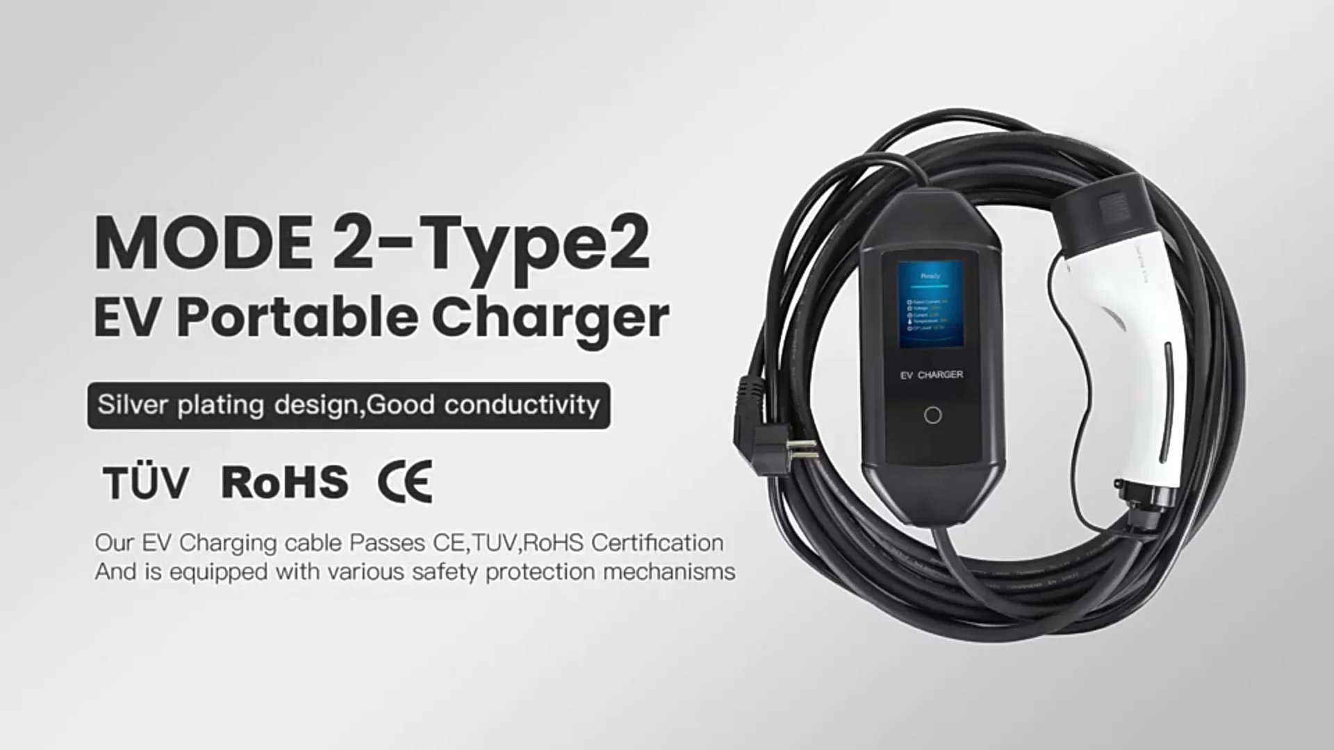 16a 7kw Gbt Ev Charger Electric Vehicle Fast Charging Station Evse ...