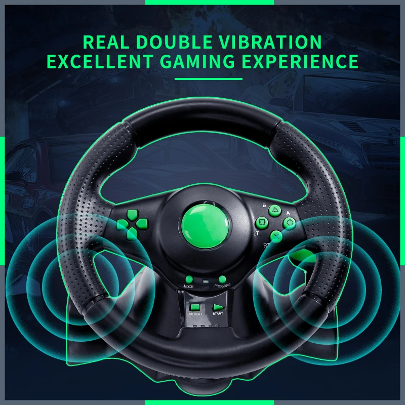 Wheels Control Joystick Video Game Racing Simulator Car Driving ...