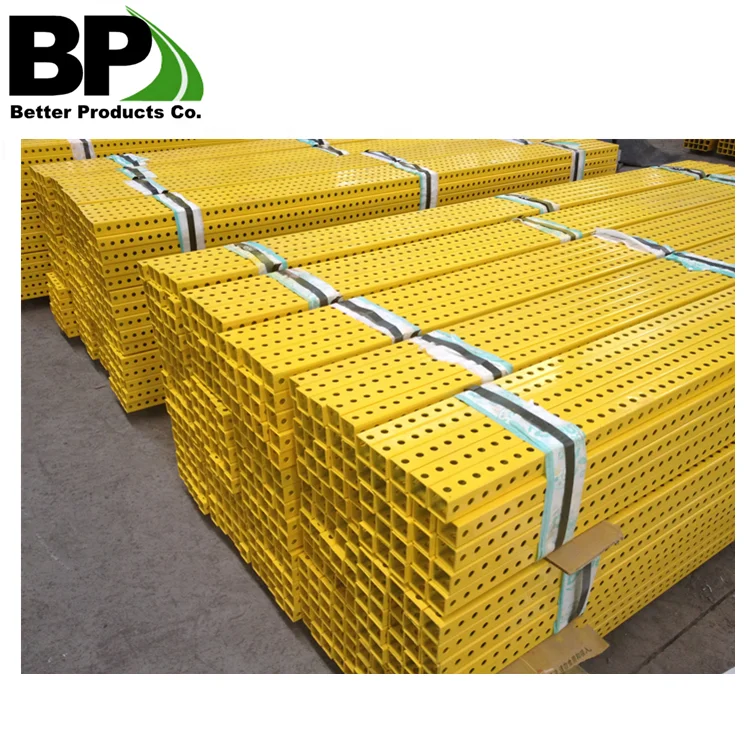 Telespar Galvanized Perforated Square Steel Sign Post