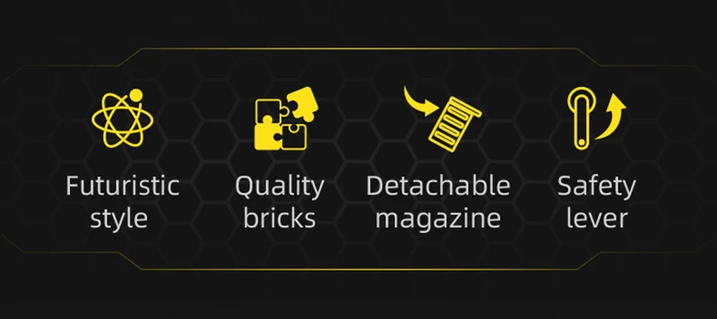 Cada Swat Military Weapon G58 Submachine Gun Model Building Blocks City ...