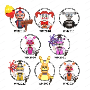 Wm6097 Fnaf Five Nights At Freddy Funtime Game Ballons Boy Endo Funtime ...