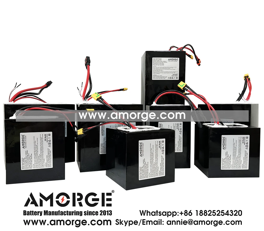 Amorge Lithium Batteries - Reliable Power for Electric Bikes